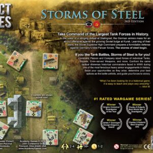 Academy Games | Conflict of Heroes: Storms of Steel 3rd Edition | Board Game | 2-4 Players