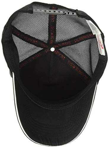 Headsweats Standard Trucker Hat 5-Panel, Calavera de Rosas, One Size