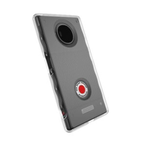 speck products presidio clear cell phone case for red hydrogen - clear/clear