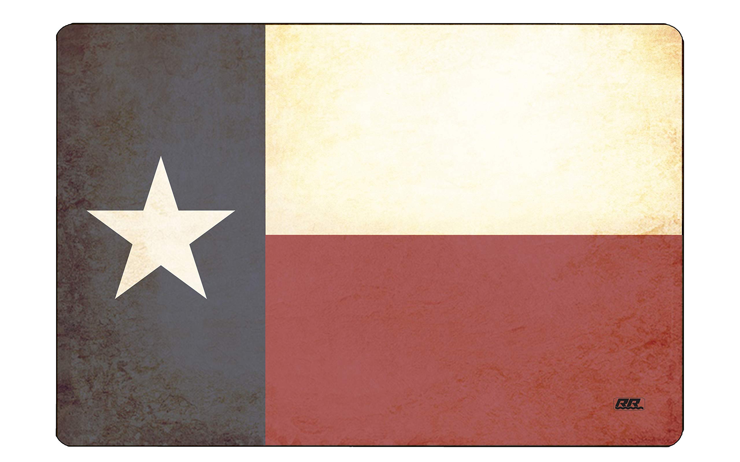 Rogue River Tactical Rustic Texas State Flag Gun Cleaning Mat Bench Pad Gift for Gun Owner TX