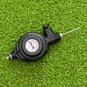 ball pressure gauge reader – analog pressure reader football pressure gauge with psi and bar readings [net world sports]