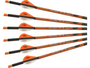 ravin carbon crossbow arrows 400 grain .003 - six pack