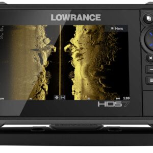 Lowrance HDS-7 LIVE - 7-inch Fish Finder with Active Imaging 3 In 1 Transducer with Smartphone Integration, Live Sonar Compatible, Preloaded C-MAP US Enhanced Mappin