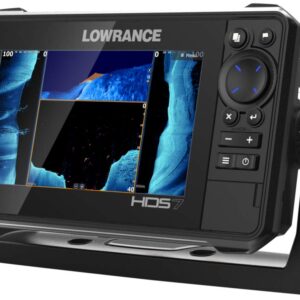 Lowrance HDS-7 LIVE - 7-inch Fish Finder with Active Imaging 3 In 1 Transducer with Smartphone Integration, Live Sonar Compatible, Preloaded C-MAP US Enhanced Mappin