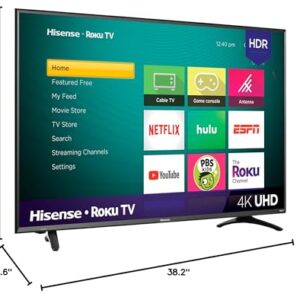 Hisense 43R7E 43-inch 4K Ultra HD Roku Smart LED TV HDR (2019)