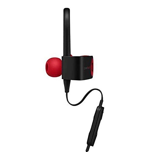 beats Powerbeats3 Wireless Ear-Hook Headphones Decade Collection Black/Red MRQ92 (Renewed)