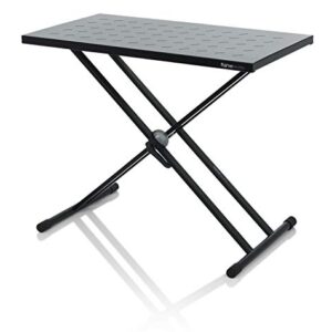 Gator Frameworks Utility Table Top and X Style Keyboard Stand Set; 32" x 18" Surface (GFW-UTL-XSTDTBLTOPSET),Black