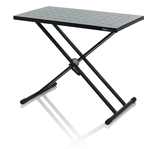 Gator Frameworks Utility Table Top and X Style Keyboard Stand Set; 32" x 18" Surface (GFW-UTL-XSTDTBLTOPSET),Black