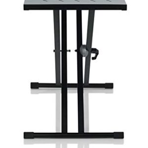 Gator Frameworks Utility Table Top and X Style Keyboard Stand Set; 32" x 18" Surface (GFW-UTL-XSTDTBLTOPSET),Black