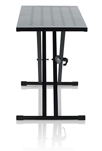 Gator Frameworks Utility Table Top and X Style Keyboard Stand Set; 32" x 18" Surface (GFW-UTL-XSTDTBLTOPSET),Black