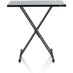 Gator Frameworks Utility Table Top and X Style Keyboard Stand Set; 32" x 18" Surface (GFW-UTL-XSTDTBLTOPSET),Black