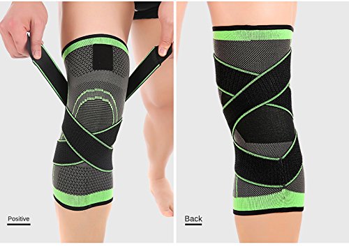 ASOONYUM Knee Sleeve,Compression Fit Support-for Joint Pain and Arthritis Relief, Improved Circulation Compression-Wear Anywhere - Single