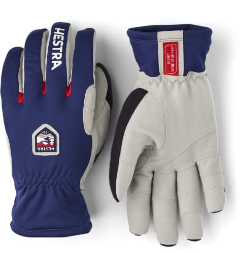 Hestra Unisex Windstopper Ergo Grip Touring Gloves for Cross Country & Winter Sports - Navy - 6