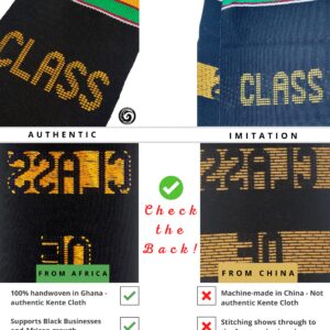 ADVANSYNC Kente Cloth Stole Black (Sankofa Bird Black)