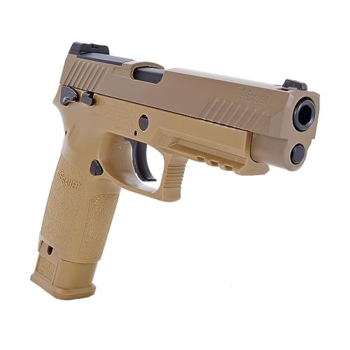 Sig Sauer P320 M17 CO2-Powered .177 Cal Semi-Automatic Air Pistol with 20rd Pellet Magazine Included