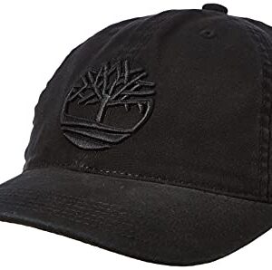 Timberland Men's Soundview Cotton Canvas Hat, Black, One Size