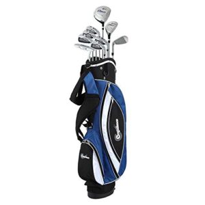 confidence golf mens power v3 club set and stand bag