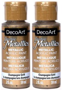 dazzling metallics acrylic paint 2oz-champagne gold