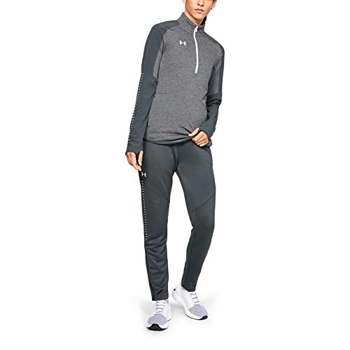 Under Armour Women's UA Knit Warm-Up ½ Zip SM Gray