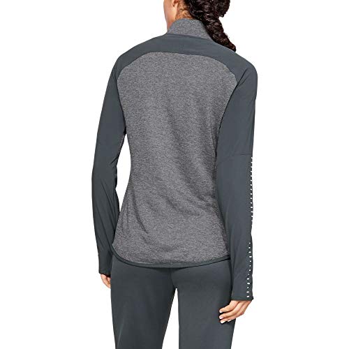 Under Armour Women's UA Knit Warm-Up ½ Zip SM Gray