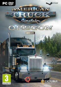 american truck simulator add-on: oregon (pc dvd)