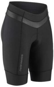 louis garneau, women's neo power motion bike shorts, black, large