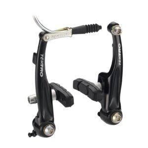 tektro new 837al linear pull v-brake bike mtb hybrid/black (set (front+rear))