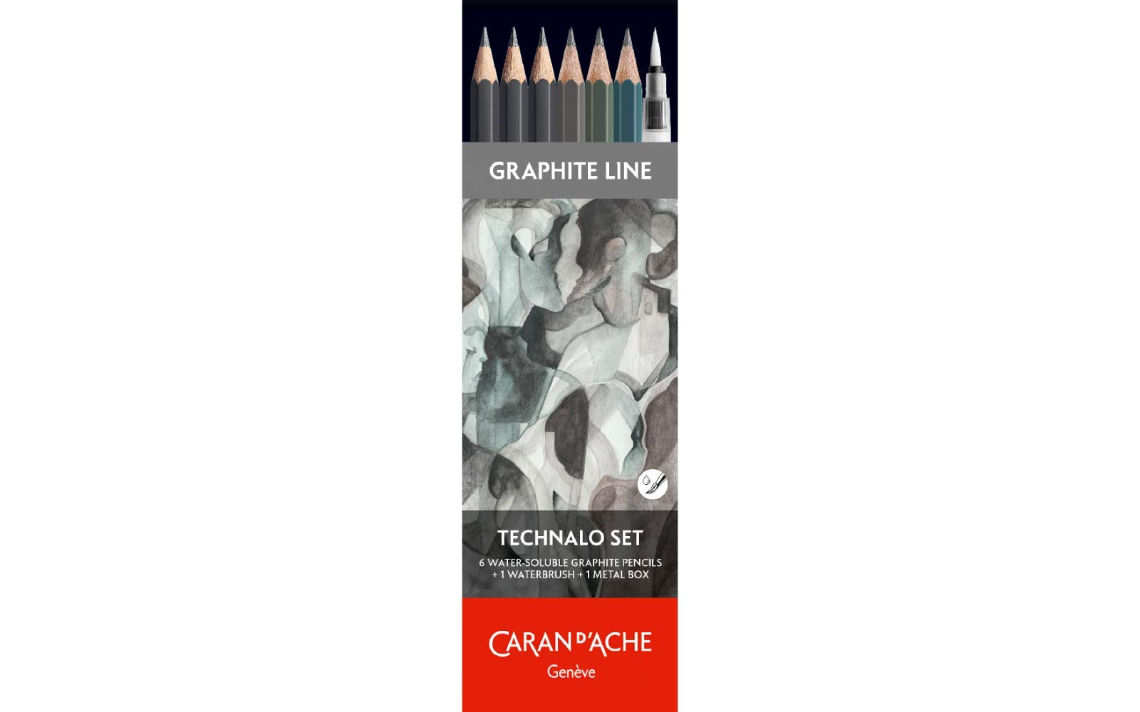 CARAN D'ACHE 0779-307 Caran d'Ache Gift Set, Graphite Line, Technaro Assortment, Genuine Import