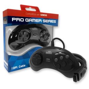 old skool pro gamer series controller for sega genesis