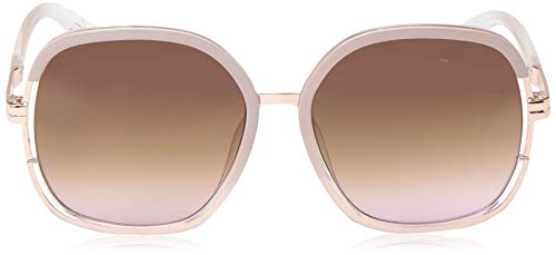 Jessica Simpson Women's J5443 Retro Vintage Square Sunglasses with UV400 Protection - Glamorous Sunglasses for Women, 60mm