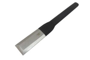 arno 467856 solid steel french timber framing slick chisel 40 mm (1-9/16 inch) wide x 14 inches long rc 58-60 pvc dipped handles