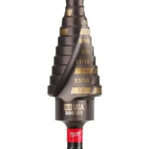 3/16 - 7/8 Impact Step Drill Bit, #4