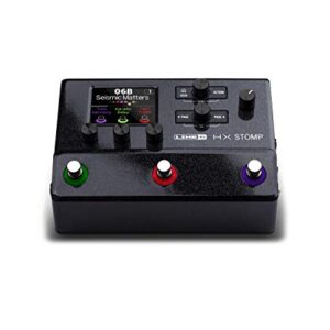 Line 6 HX Stomp Multi-Effects Guitar Pedal, Black