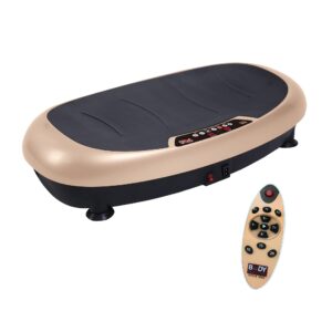 bodysculpture exercise vibration plate machine full body workout compact size platform.