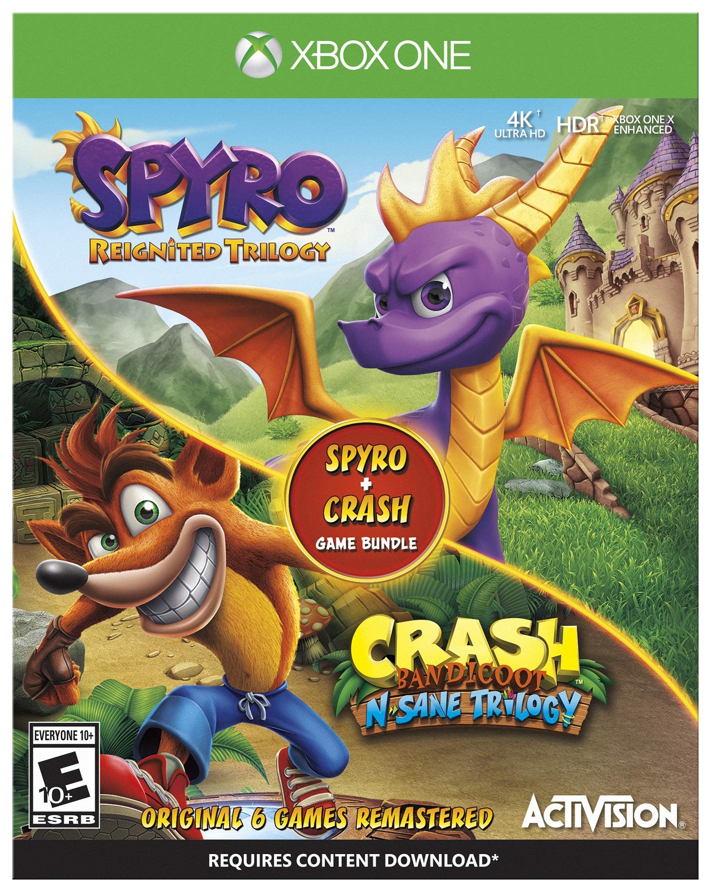 Spyro Crash Remastered Bundle - Xbox One