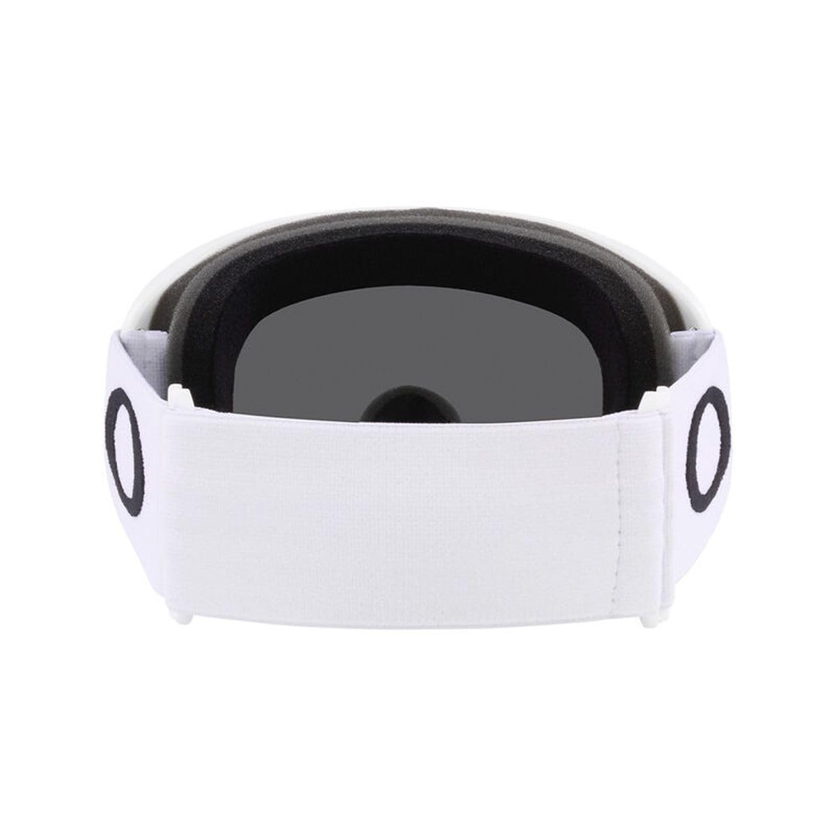 Oakley O Frame L 2.0 Snow Goggles Matte White with Dark Grey Lens