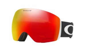 oakley flight deck prizm snow goggles black w/prizm torch iridium lens