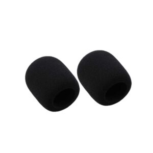 2 Pcs Foam Windscreen for BONAOK/GIFTMIC/OVELLIC Wireless Bluetooth Karaoke Microphone 3-in-1 Portable Handheld Karaoke by Kaladior -Just The Foam,No Microphone