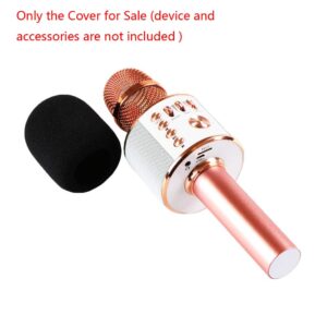 2 Pcs Foam Windscreen for BONAOK/GIFTMIC/OVELLIC Wireless Bluetooth Karaoke Microphone 3-in-1 Portable Handheld Karaoke by Kaladior -Just The Foam,No Microphone