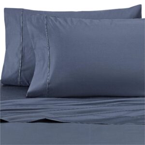 wamsutta dream zone 1000-thread-count pimacott queen sheet set in blue