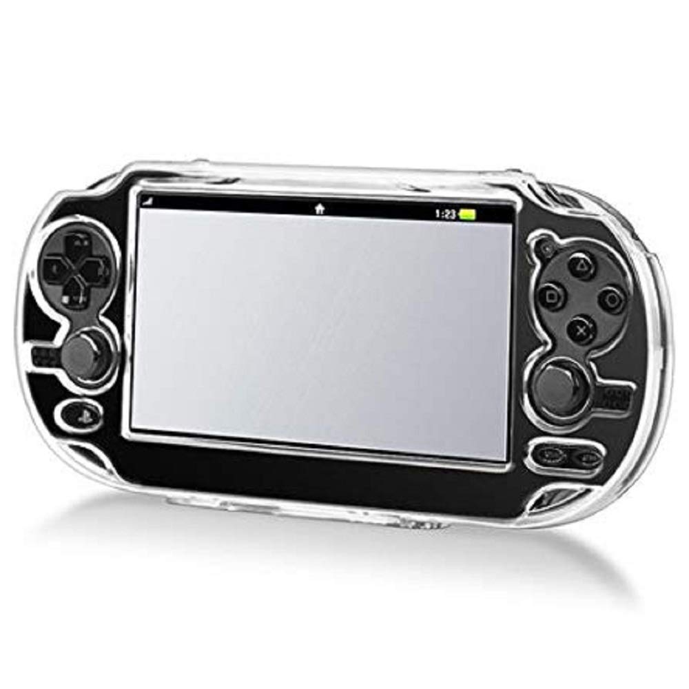 RDFJ Full Cover Compatible with PSVita PCH-1000 Crystal Clear Hard Case for PSVita1000