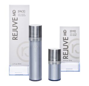 rejuve md rejuvemd anti-aging face & eye serum set