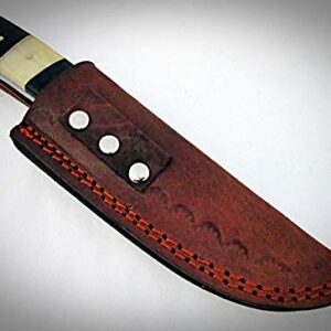 Poshland BC-1092 Handmade Damascus Steel 8 Inches Full Tang Skiner Knife