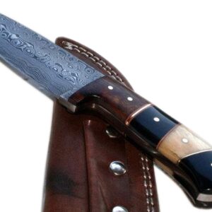 Poshland BC-1092 Handmade Damascus Steel 8 Inches Full Tang Skiner Knife