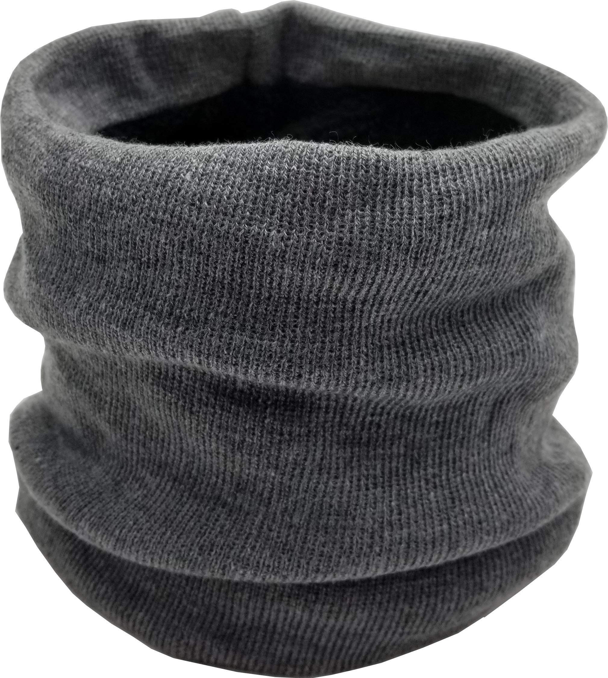 Winter Neck Gaiter, 12 Pack, Fleece Lined Interior Warm Cold Weather Scarf Wrap, Mens or Womens Bulk (12 Pack Assorted Solids)