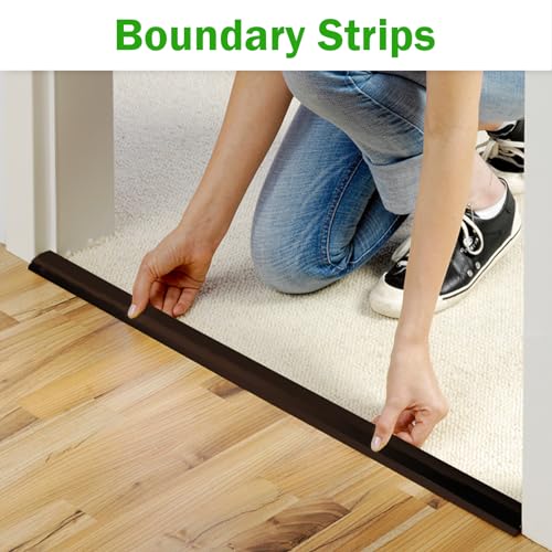 Yonice 16 Feet Boundary Strips Magnetic Tape Markers Compatible for Neato Shark ION Robot Vacuum Cleaner,Magnetic Botboundary Strips Bot Boundary