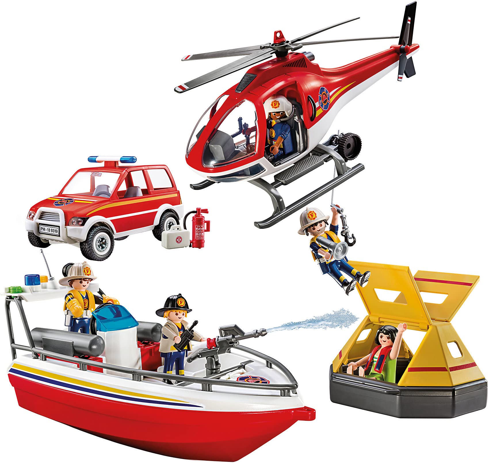 Playmobil Fire Rescue Mission [Amazon Exclusive]