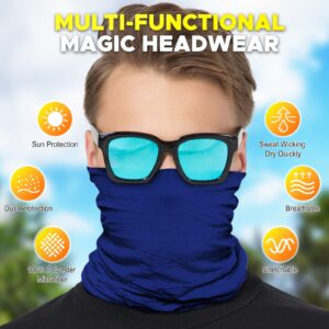 JOEYOUNG Headwear, Bandana, Neck Gaiter Head Wrap Headband Balaclava Magic Scarf