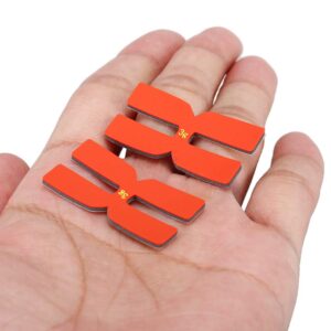 Lixada 6Pcs 3g Tennis Racket Weight Balance Strips Silicone Tennis Racquet Tapes