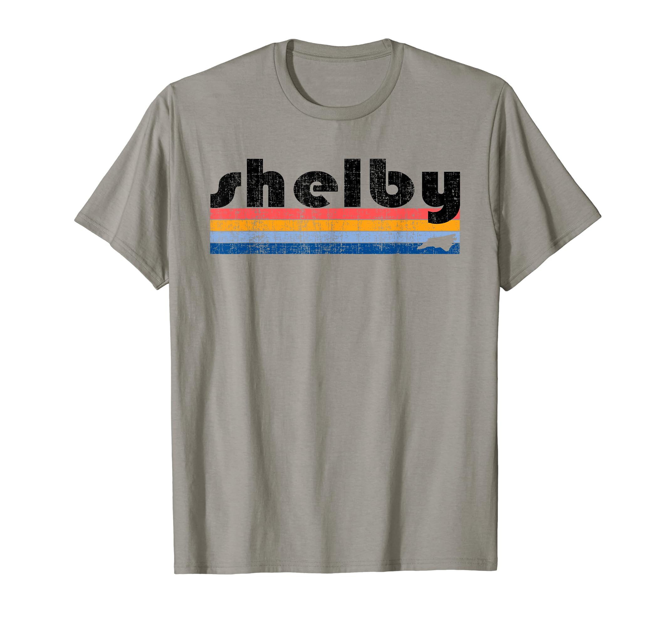 Vintage 80s Style Shelby NC T-Shirt